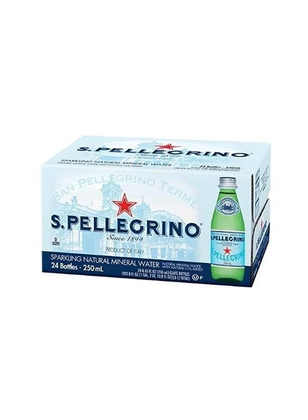 San Pellegrino Sparkling Water, Glass Bottle - 250 ml