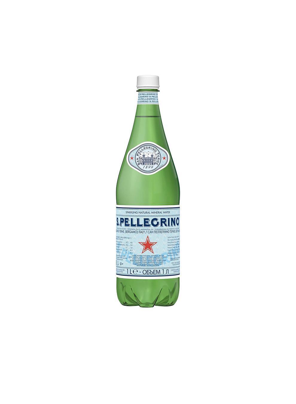 San Pellegrino Sparkling Water, PET Bottle - 1 Liter